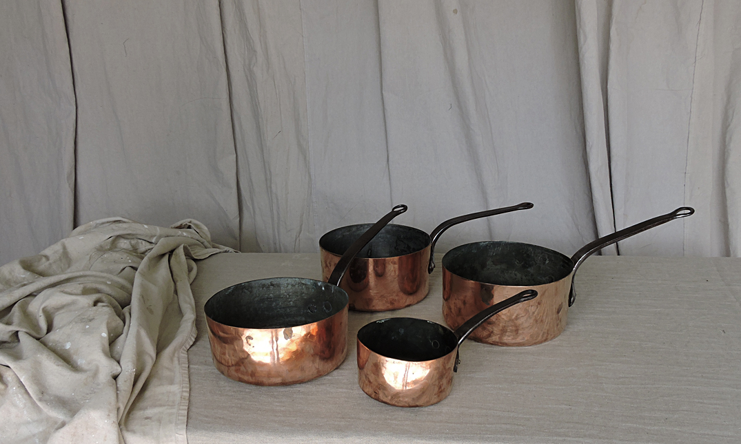 Copper Cookware | quintessential duckeggBLUE